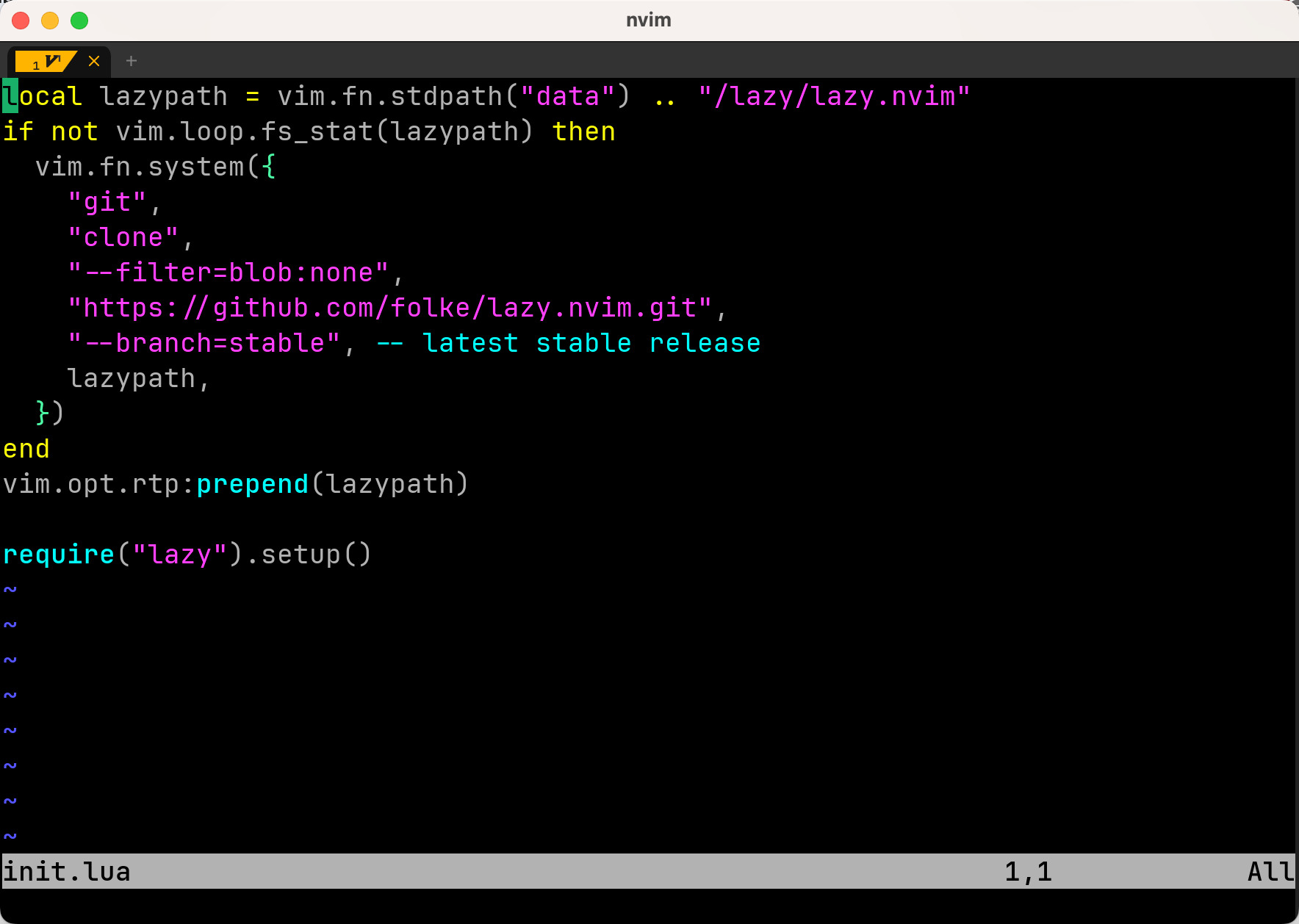 neovim入门指南(一)：基础配置 - ISLAND